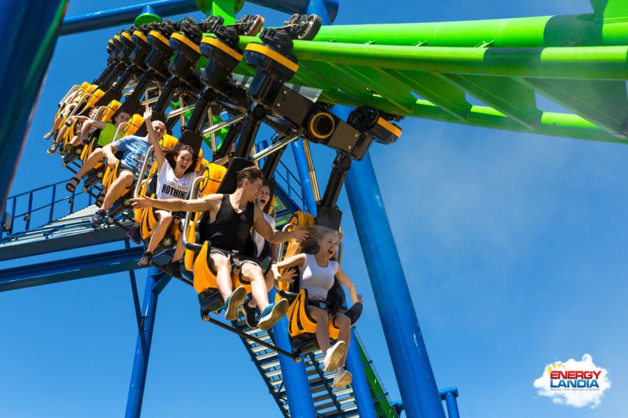 RMF Dragon Roller Coaster - ENERGYLANDIA - Amusement Park Poland Zator