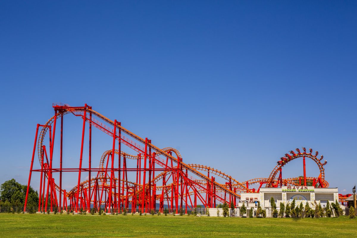 Roller Coaster Mayan - ENERGYLANDIA - Rodzinny Park Rozrywki w Zatorze