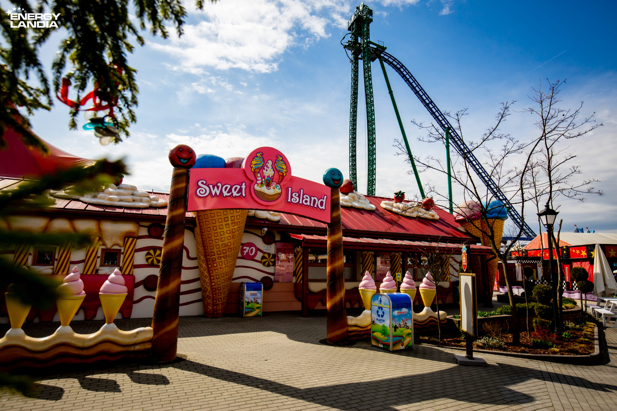 SWEET ISLAND - oferta gastronomiczna parku | Energylandia