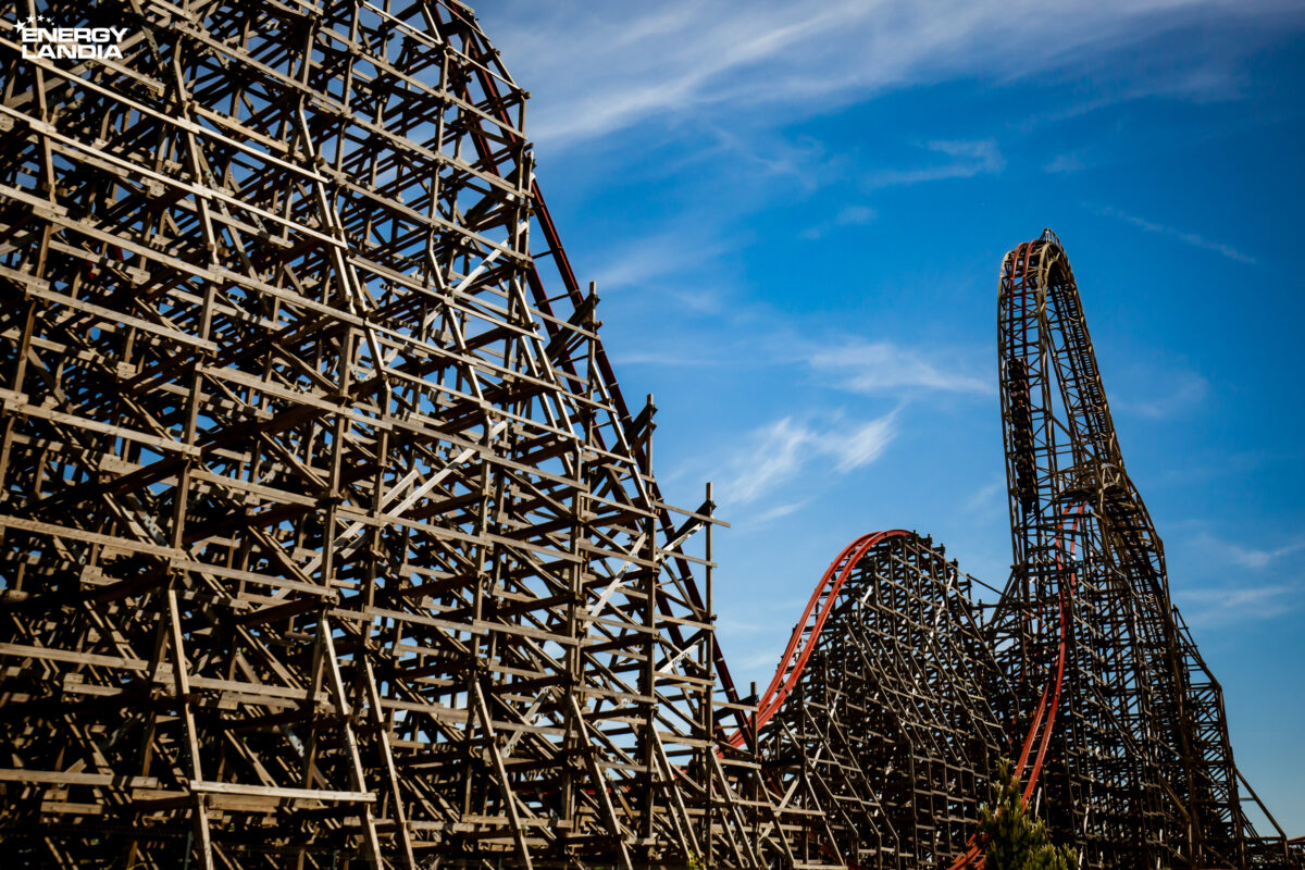 Zadra drewniany roller coaster - ENERGYLANDIA - Rodzinny Park Rozrywki ...