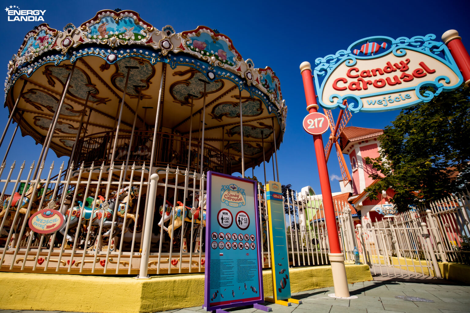 Candy Carousel – ENERGYLANDIA – Rodzinny Park Rozrywki w Zatorze